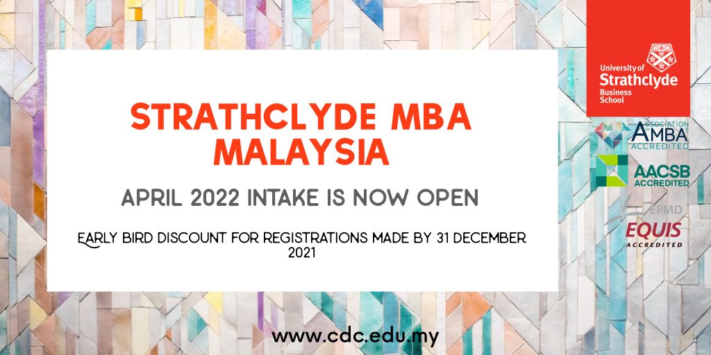 April 2022 Intake is now open! Early bird discount available for the ...
