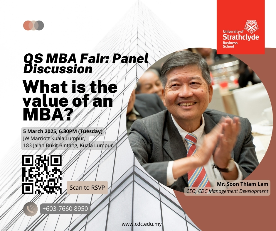 QS MBA Fair Kuala Lumpur - CDC Management Development